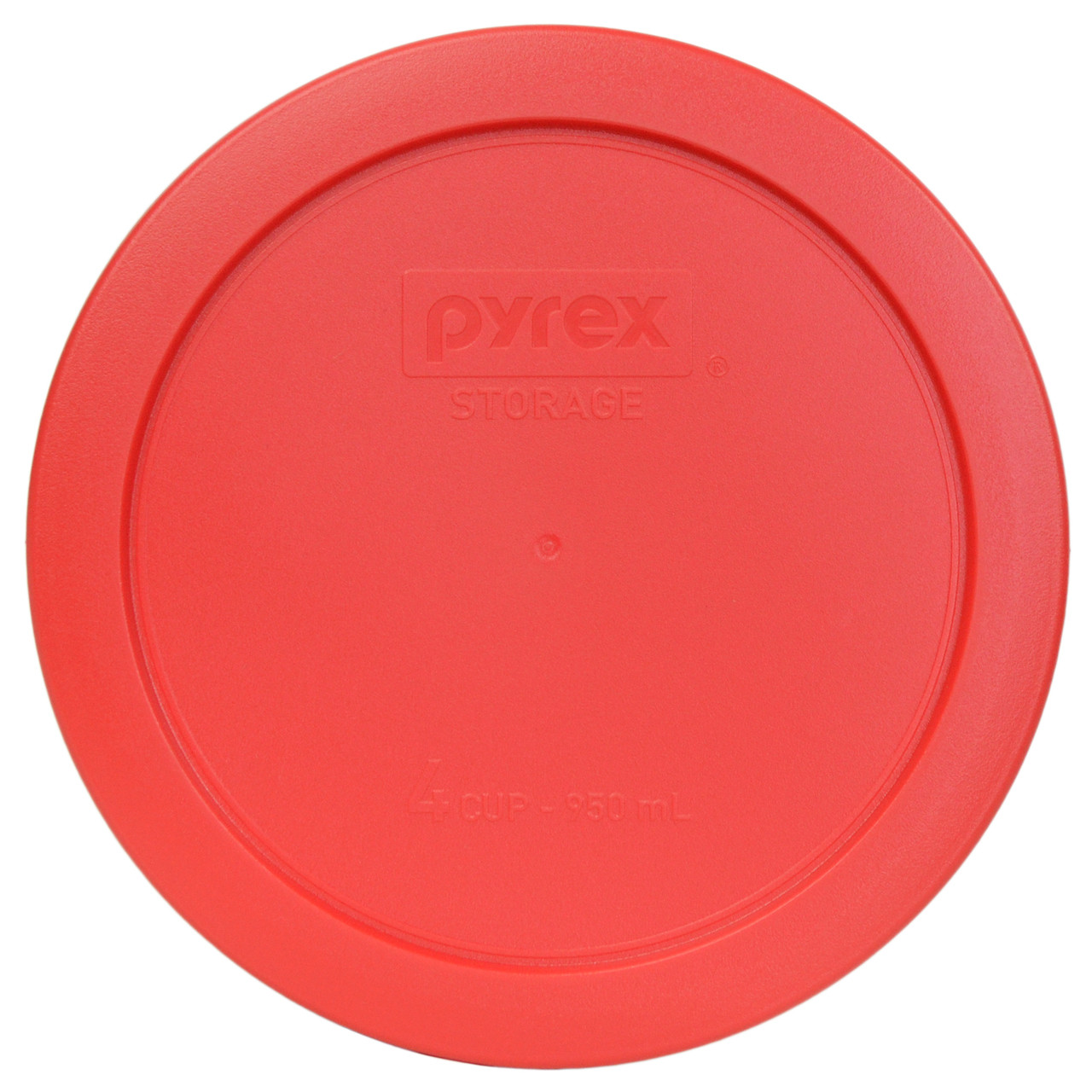 Pyrex 7201-PC Red Plastic Lid | Helton Tool & Home