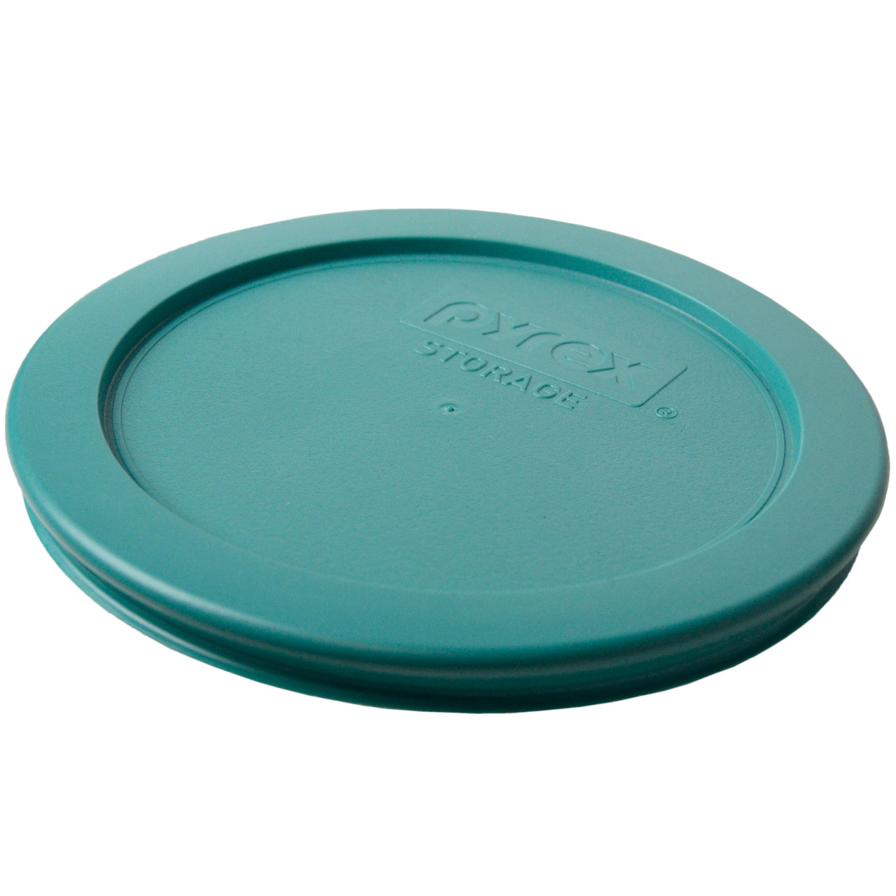 Pyrex 7200-PC Turquoise Round Plastic Replacement Lid Cover | Helton ...