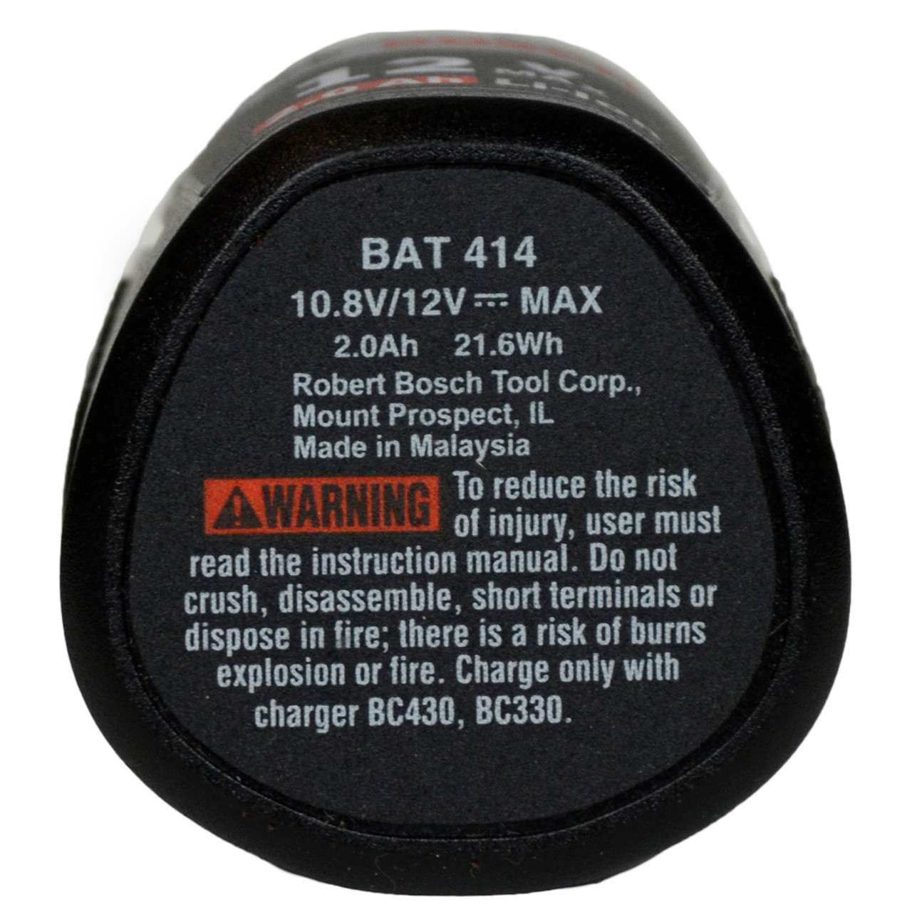 Bosch BAT414 12V Max Compact Lithium-Ion Battery (4-Pack) | Helton Tool ...