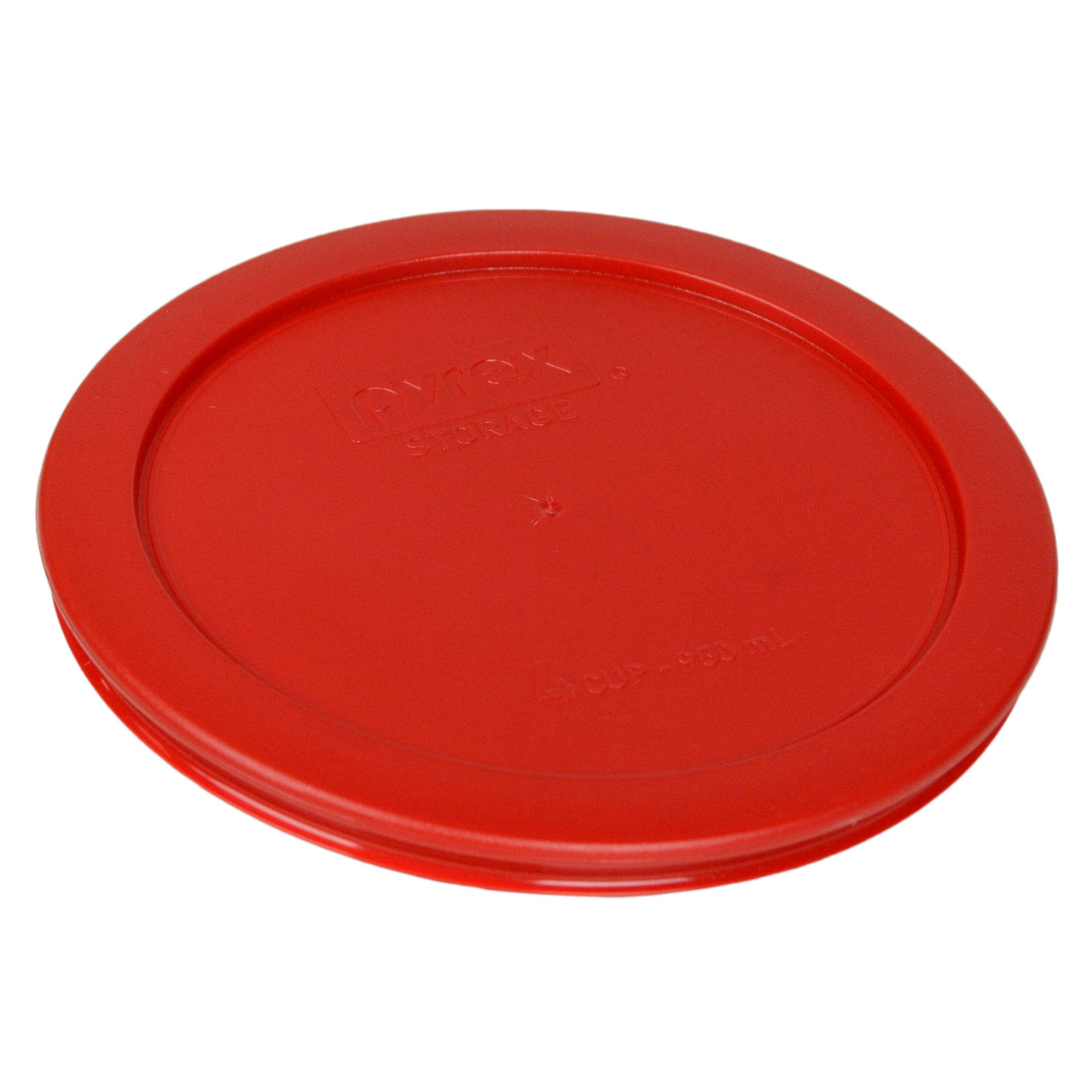 Pyrex 7200-PC Yellow, 7201-PC Red, and 7402-PC Green Lid Set | Helton ...