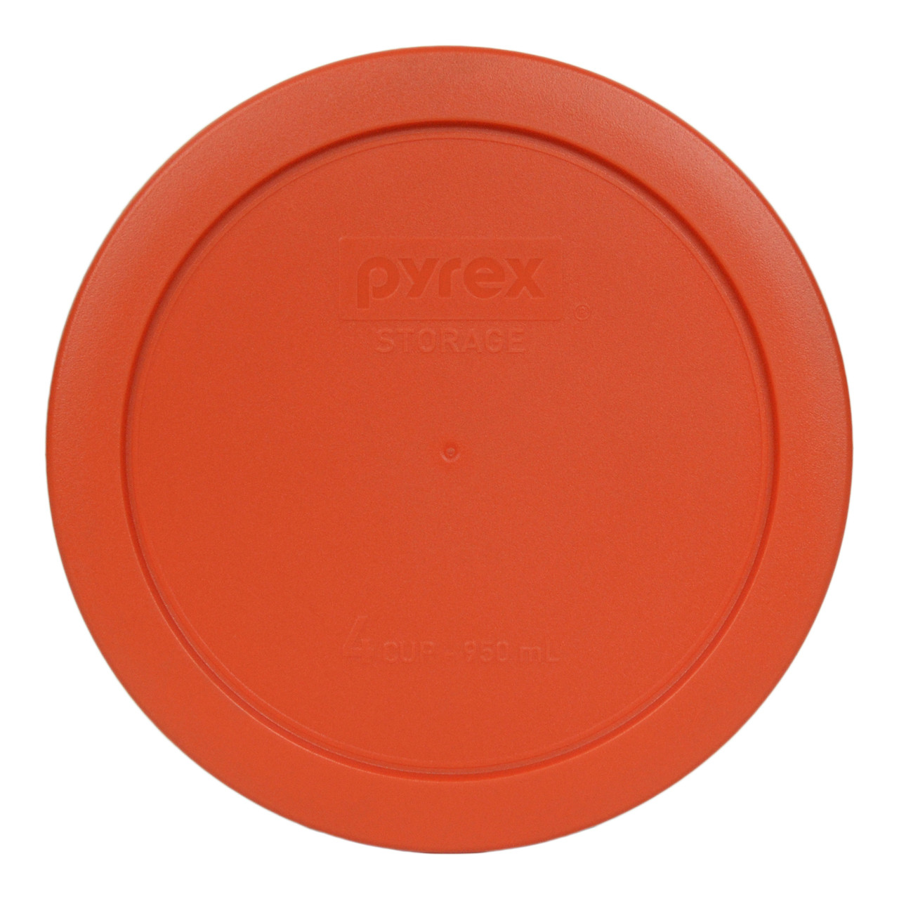 Pyrex 7201-PC (2) Yellow (2) Orange (2) Green Storage Lids - 6 Lids ...
