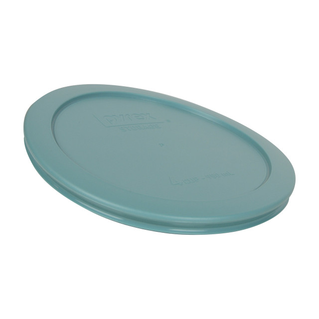 Pyrex 7201-PC Turquoise and Purple Lids | Helton Tool & Home