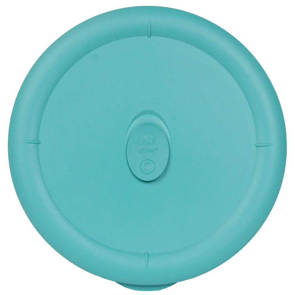 Pyrex Pro 8200-VPC and 8202-VPC Turquoise Round Vented Food Storage ...
