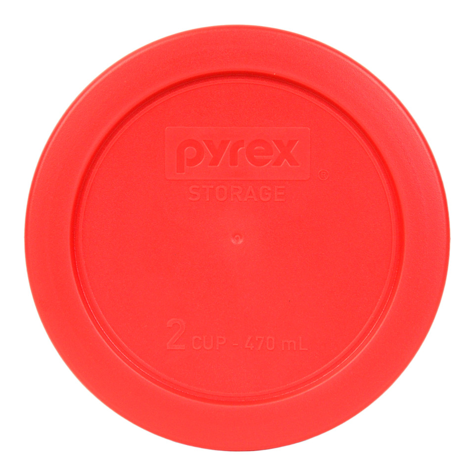 Pyrex Red Replacement Lids 7202-PC, 7200-PC, 7201-PC, 7402-PC | Helton ...