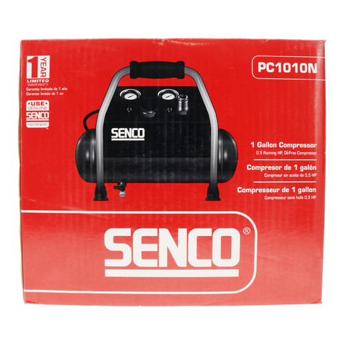 Senco PC1010N 1/2 HP Finish & Trim Air Compressor | Helton Tool & Home