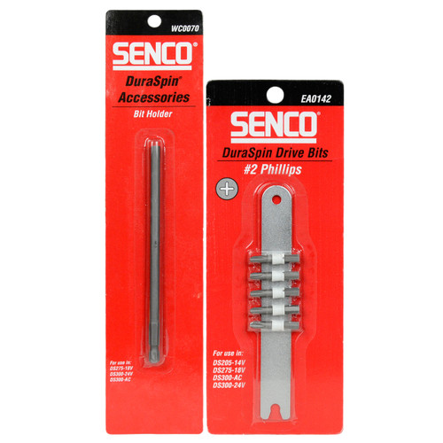 Senco WC0070 Mandrel and One Senco EA0142 Replacment Bit Pack