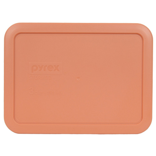 Pyrex 7210-PC Light Orange Plastic Lid | Helton Tool & Home