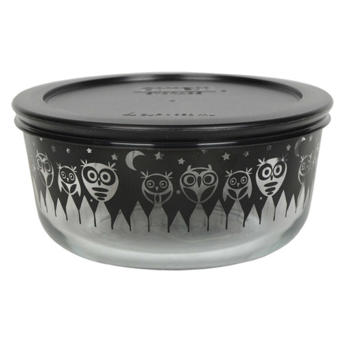 Pyrex 7201 4 Cup Owl Glass Bowl w/ 7201-PC Lid | Helton Tool & Home