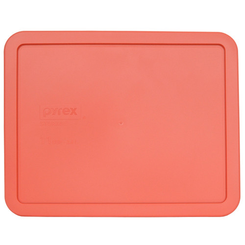 Pyrex 7212-PC Coral Orange Rectangle Plastic Food Storage Replacement ...