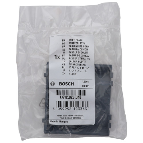 Bosch 1612026048 Shift Plate Replacement Part for Demolition Hammers ...