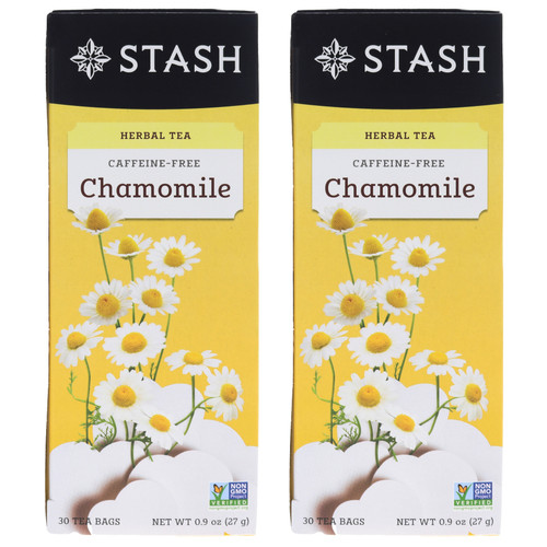 Stash Chamomile Herbal Tea 30-bag Box (2-Pack) | Helton Tool & Home
