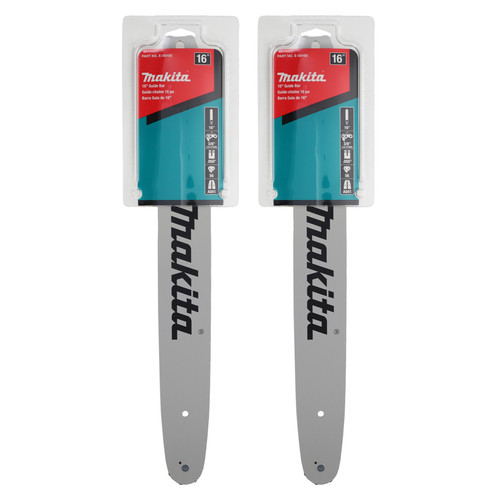 Makita E-00103 16in Guide Bar Tool Part for Various Chain Saws (2-Pack ...