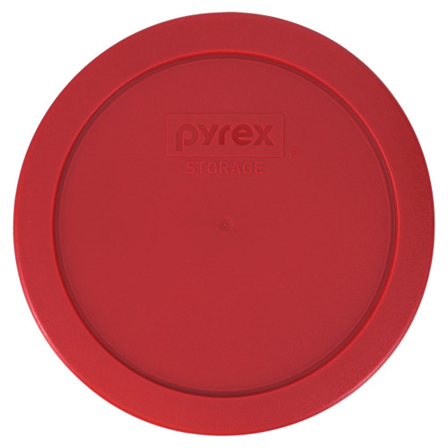 Pyrex 7201-PC 4 Cup Crimson Red Lid | Helton Tool and Home