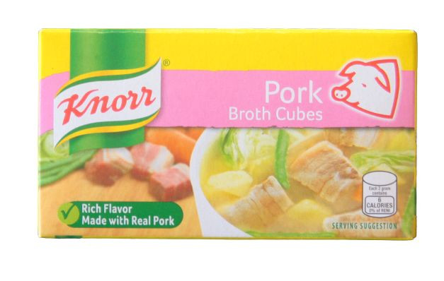 KNORR PORK BROTH CUBES 60G - Lek's Asian Market