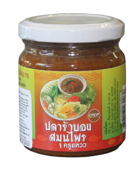 KRUHWAW PLA RA BONG SPICY 200G - Lek's Asian Market