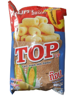 TOP UP CORN SNACK MILK 80G - Lek's Asian Market