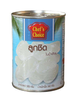 CHEF'S CHOICE ATTAP SEED IN SYRUP 565G - Lek's Asian Market