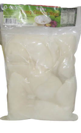 O-CHA FROZEN YOUNG COCONUT MEAT 1KG - Lek's Asian Market