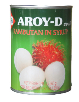 AROY-D RAMBUTAN IN SYRUP 565G - Lek's Asian Market