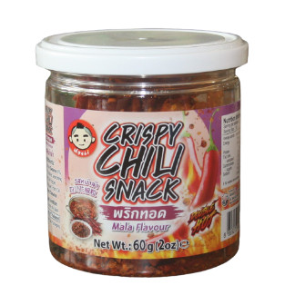 HOSHI CRIPSY CHILLI SNACK MALA FLAVOUR 60G - Lek's Asian Market