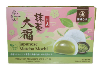 FUN TW MATCHA GREEN TEA MOCHI 210G - Lek's Asian Market