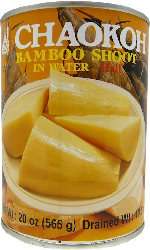 CHAOKOH BAMBOO SHOOT HALF 565G - Lek's Asian Market