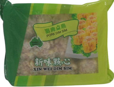 NEW TASTY PORK DIM SIM 12PK - Lek's Asian Market