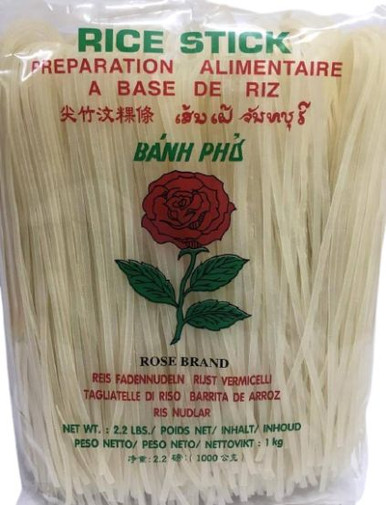ROSE RICE STICK 3MM 1KG - Lek's Asian Market