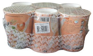 MAMA INSTANT RICE SOUP GARLIC SHRIMP CUP 40GX6 (PACK) - Lek's Asian Market