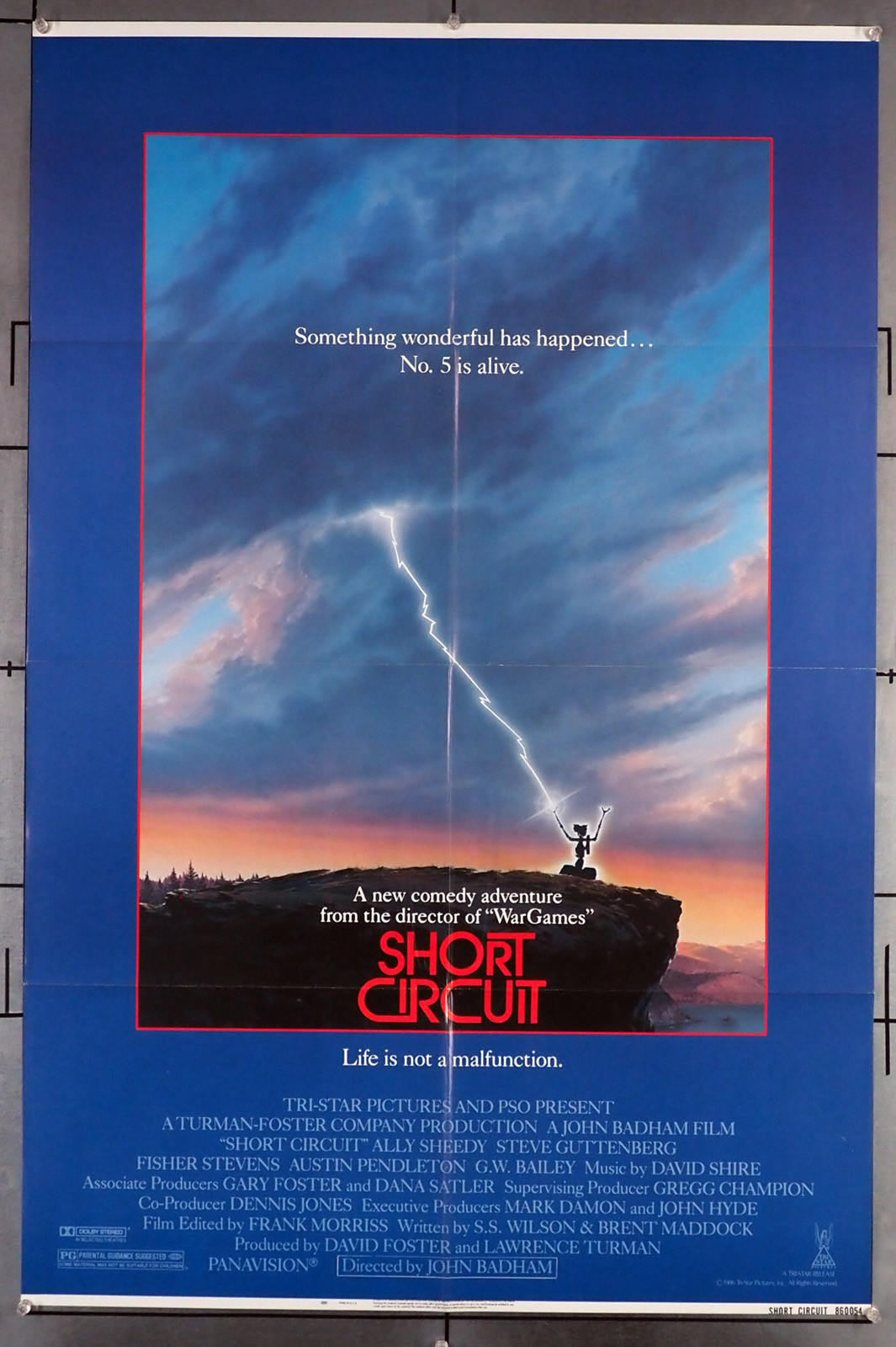 Original Blue City (1985) movie poster in AU condition for $35.00