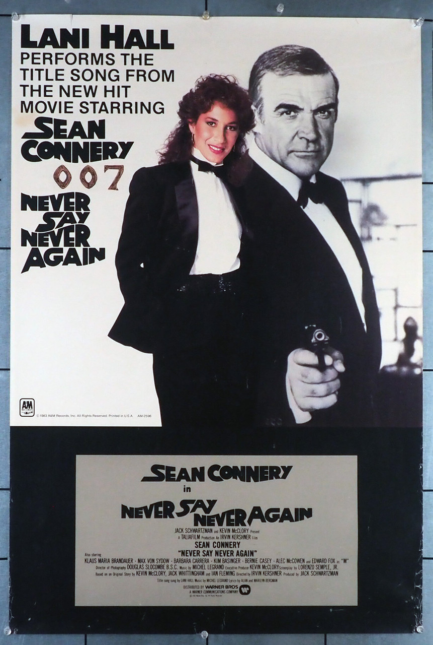 Never Say Never Again 1983 Posters The Movie Never Say Never