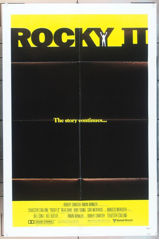 Rocky Movie Poster Original