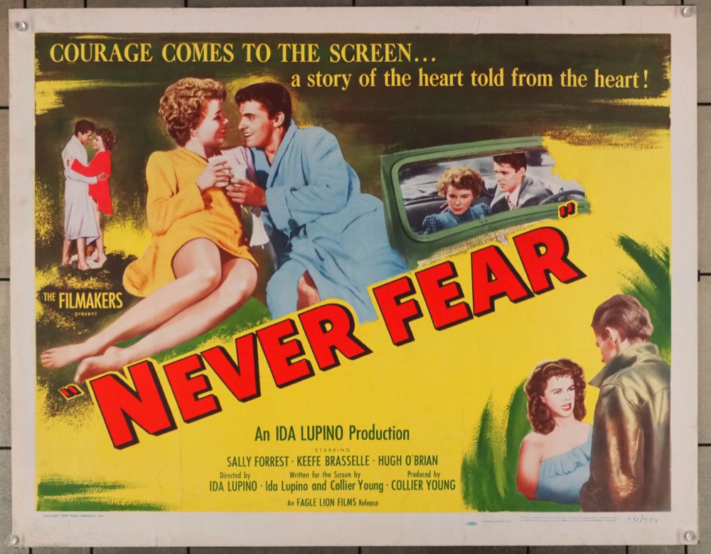 Original Cape Fear (1962) movie poster in F+ condition for $300