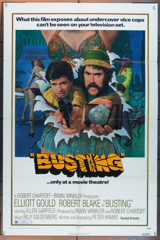 Original Busting (1974) movie poster in F condition for $$18.00