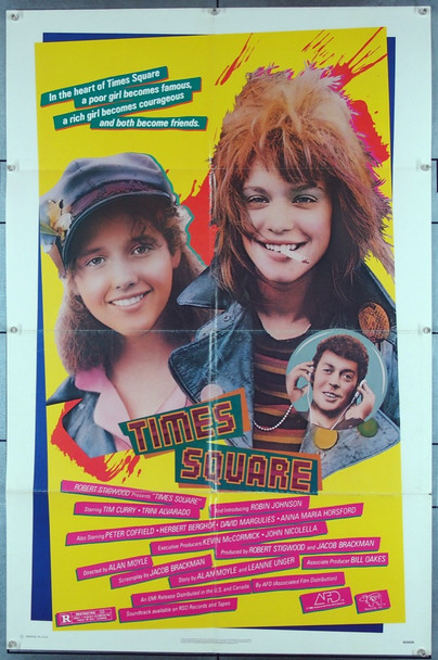 Original Times Square (1980) movie poster in VG condition for $30.00
