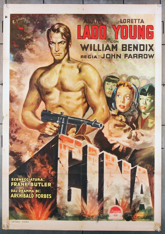 Original Submarine Base (1943) movie poster in NR condition for $150.00