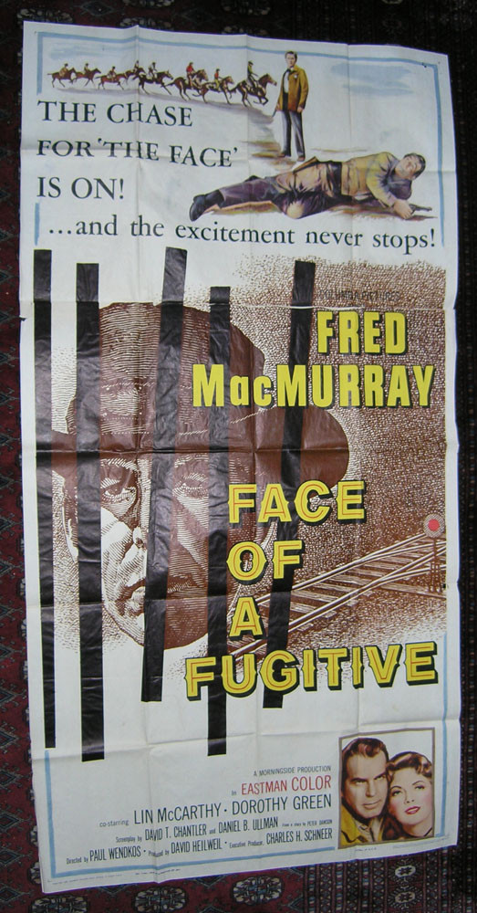 Original Fugitive,The (1947) movie poster in C8 condition for $$1150.00