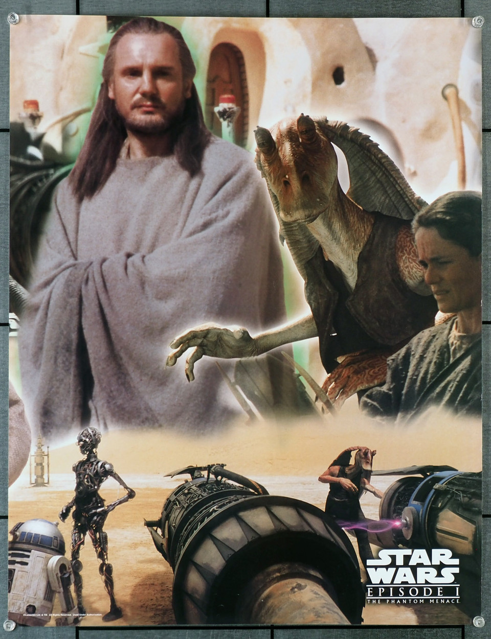 Original Star Wars: Episode I - The Phantom Menace (1999) movie poster ...