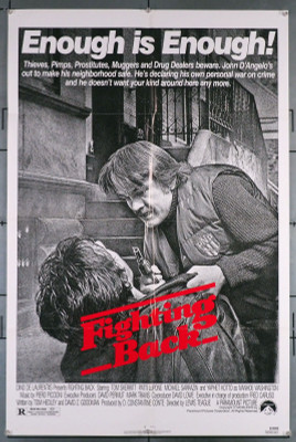 Original Fighting Back (1982) movie poster in NM condition for $20.00