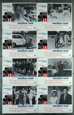 Original Medium Cool (1969) movie poster in C8 condition for $150.00