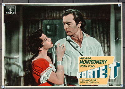 Original Fort Ti (1953) movie poster in C8 condition for $22.00