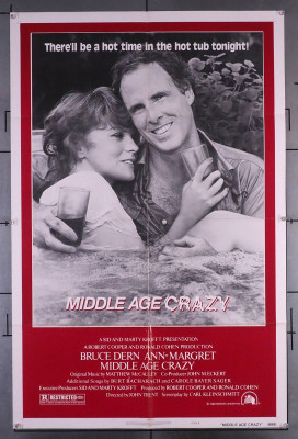 Original Middle Age Crazy (1980) movie poster in NM condition for $35.00