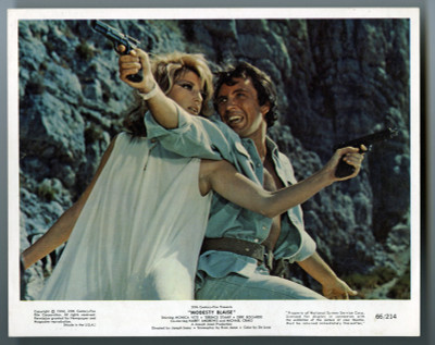 Original Modesty Blaise (1966) movie poster in C8 condition for $25.00