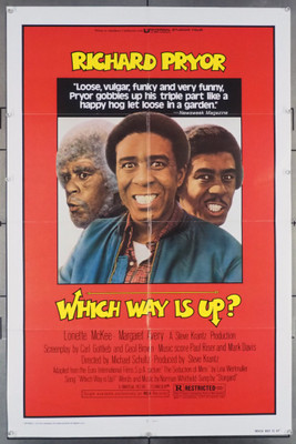 Original Which Way Is Up? (1977) movie poster in AU condition for $39.00