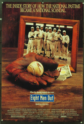 Original Eight Men Out (1988) movie poster in C8 condition for $35