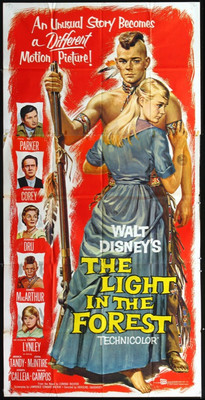 Original Light In The Forest, The (1958) movie poster in VF condition ...