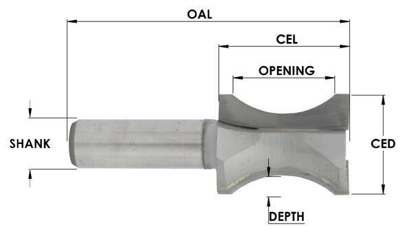Router Bits - Southeast Tool Carbide Tipped Router Bits - Carbide ...