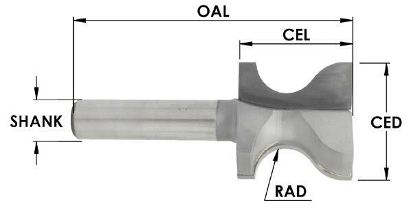 Router Bits - Southeast Tool Carbide Tipped Router Bits - Carbide ...