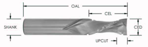 Router Bits - CNC Solid Carbide Bits - Compression - 2+2 Compressions ...