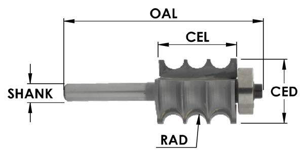 Router Bits - Southeast Tool Carbide Tipped Router Bits - Carbide ...